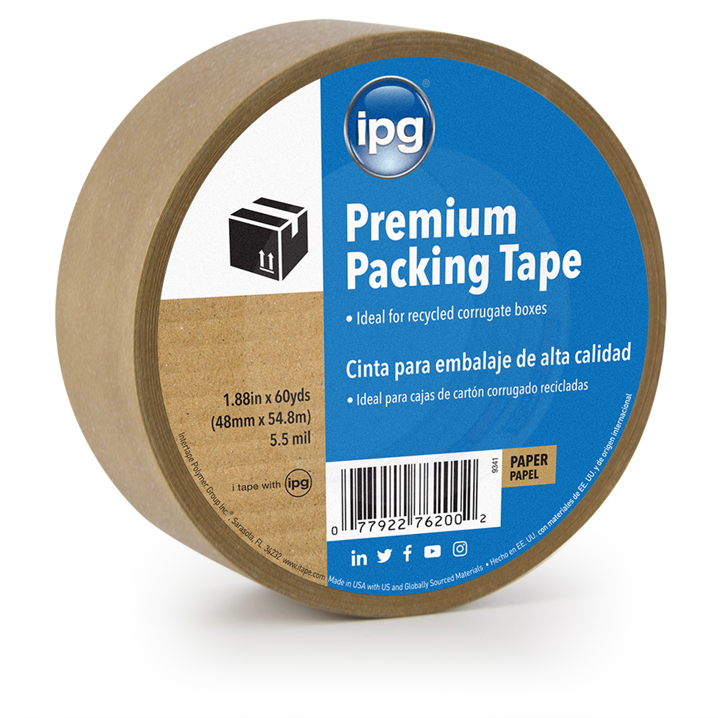 Premium Packing Tape - Paper - IPG