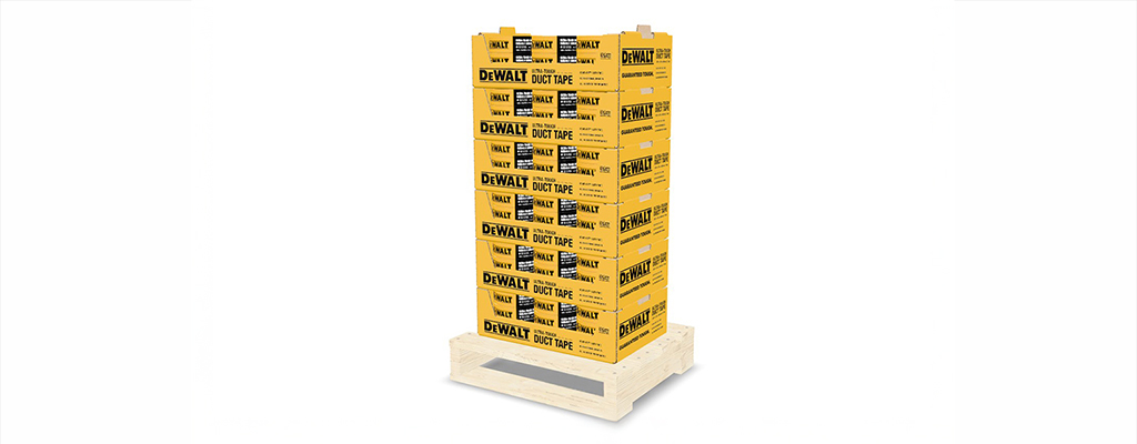 3D - DEWALT Duct Tape – Quarter Pallet - IPG